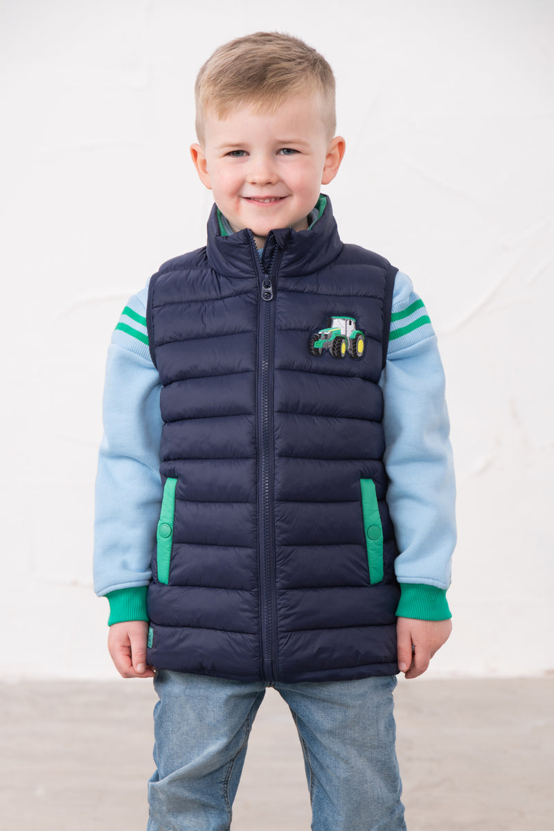 Abel Gilet - Green Tractor – The Bottom Drawer Store
