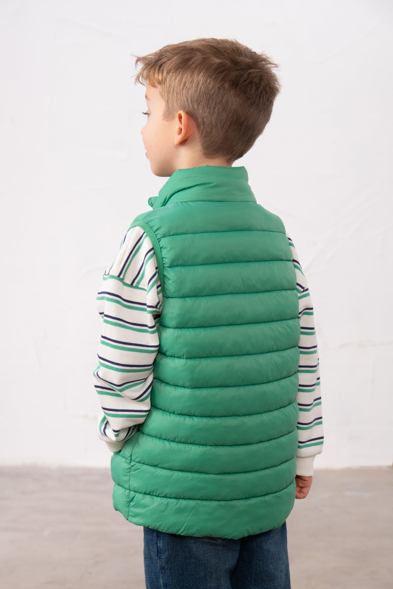Abel Gilet - Sea Green – The Bottom Drawer Store