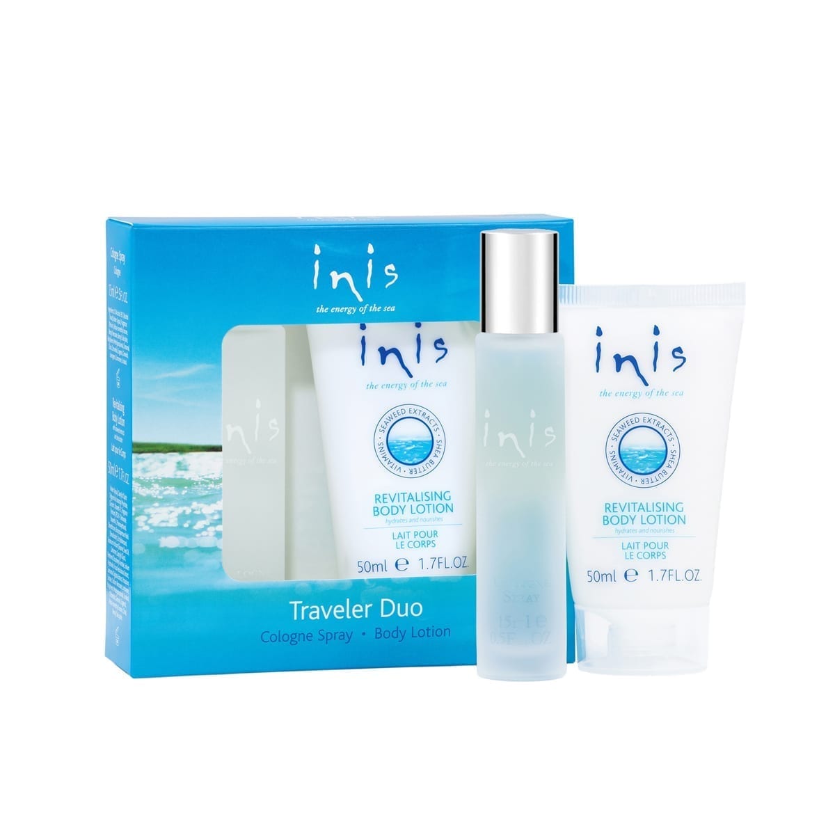 Inis Travel Cologne and Lotion Duo – The Bottom Drawer Store