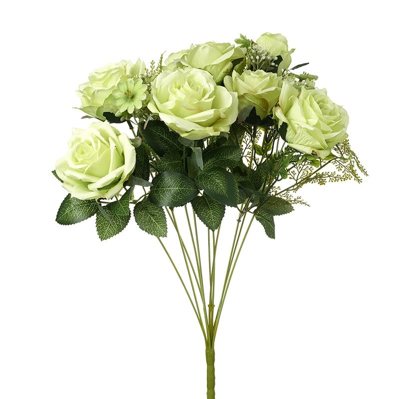 Fresh Pale Green Rose Bouquet – The Bottom Drawer Store