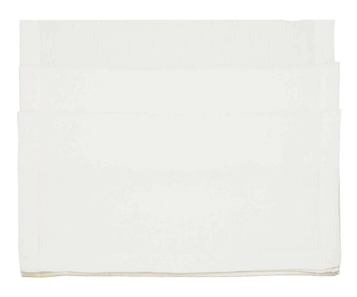 Pure Linen Runner - Porcelain – The Bottom Drawer Store