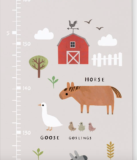 Farm Height Chart – The Bottom Drawer Store